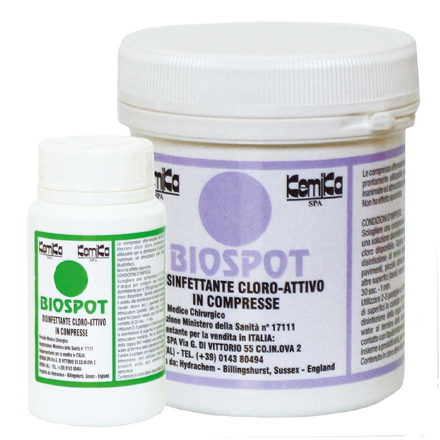 1301-BIOSPOT DÉSINFECTANT AU CHLORE ACTIF EN PASTILLES – Ecohygi